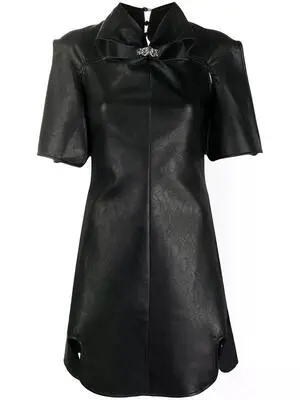 ELLERY Bora Bora Faux-leather Dress