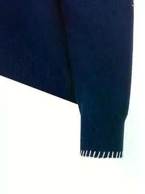 NOTSHY Charlie Embroidered Crew-neck Sweater