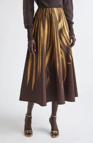 Oscar De La Renta Flared Skirts