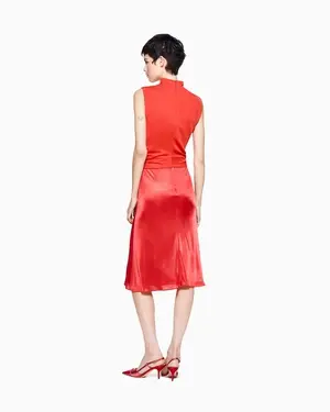 Giorgio Armani Viscose Double-jersey Dress