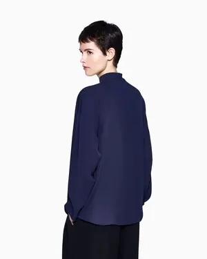 Giorgio Armani Silk Triple Georgette Blouse