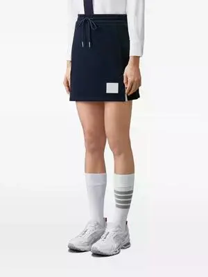 Thom Browne Classic 4-bar Mini Skirt - Blue