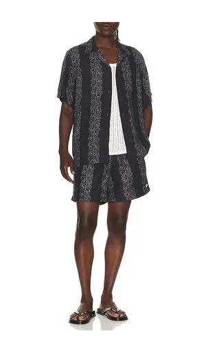 BATHER Fiesta Printed Camp Shirt