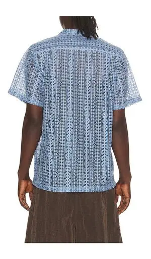 BATHER Tide Gonzo Lace Camp Shirt