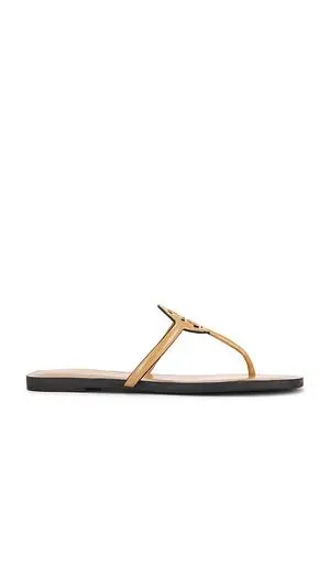 Women's Leather Flat Flip Flops