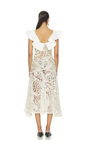 SIEDRES Caenes Macrame Dress