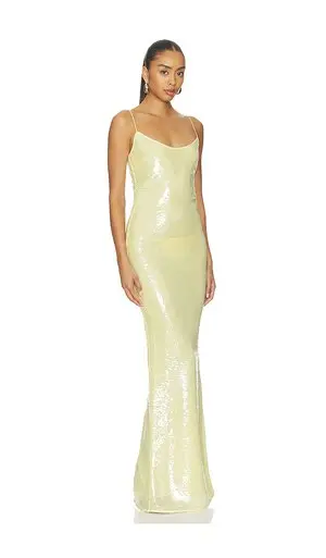 THE NEW ARRIVALS ILKYAZ OZEL Isis Sequined Gown