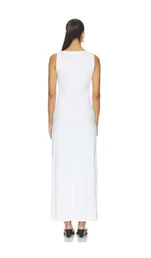 LESET Nando Boatneck Maxi Dress