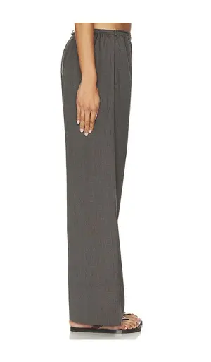 ST. AGNI Wool Blend Everyday Pants