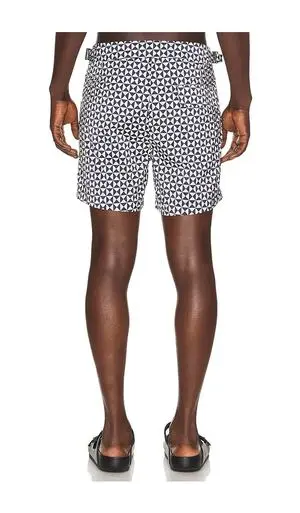 Onia Calder Buckle 5 Swim Trunks - Midnight