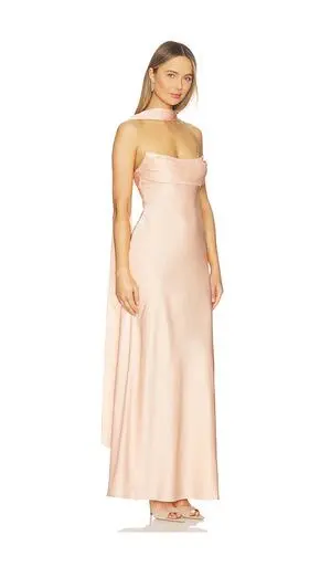 RUNAWAY THE LABEL Maxi Dress - Peach