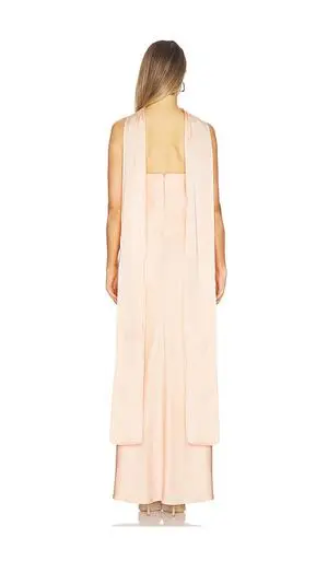 RUNAWAY THE LABEL Maxi Dress - Peach