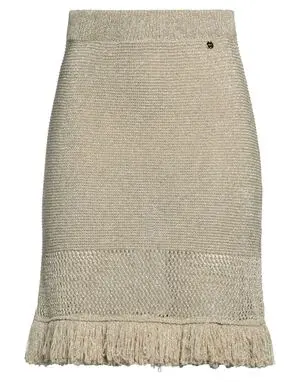 Liu Jo Flared Mini Skirt With Fringe Detail