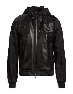 MOORER Sheepskin, Polyamide, And Elastane Hooded Jacket