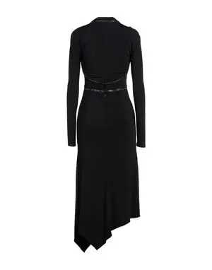 TOM FORD Asymmetrical Midi Dress In Viscose Blend