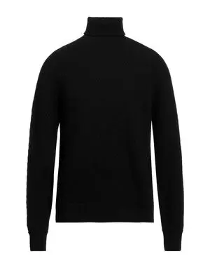 PAOLO PECORA Turtleneck Wool And Polyacrylic Knit