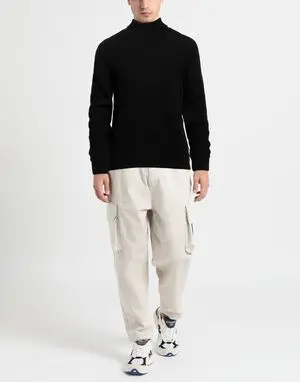 PAOLO PECORA Turtleneck Wool And Polyacrylic Knit