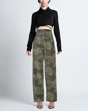 PT TORINO Cotton Elastane Leopard Print Velvet Pants