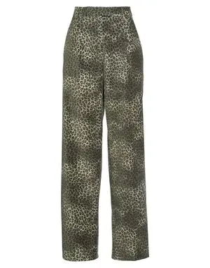 PT TORINO Cotton Elastane Leopard Print Velvet Pants
