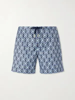 Orlebar Brown Bulldog Passetto Mid-length Swim Shorts - Blue