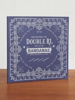 Ralph Lauren The History Of Double Rl Bandanas Book - Blue
