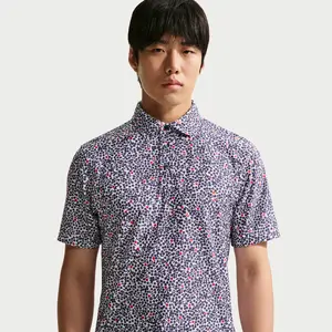 Nike Tailored Performance Dri-fit Golf Polo - Blue