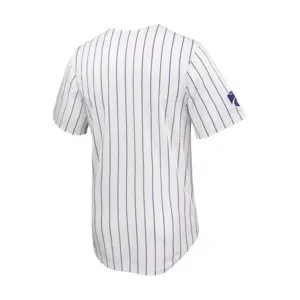 Nike Kansas State Pinstripe Dri-fit College Limited Baseball Jersey