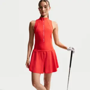 Nike Tailored Performance Dri-fit Golf Jumpsuit - Red