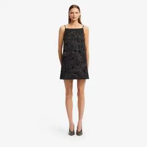 LEO LIN Leia Appliqué Mini Dress