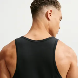 Nike Essential Stretch Cotton Tank Top - Black
