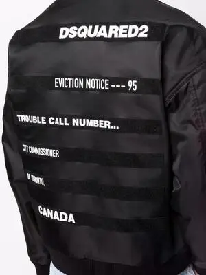 Dsquared2 Slogan-print Bomber Jacket