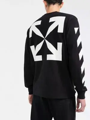 Off-White Diag-print T-shirt - Black