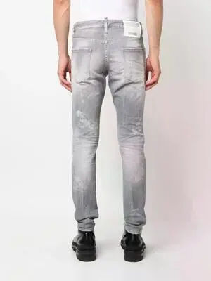 Dsquared2 Straight-leg Distressed Jeans