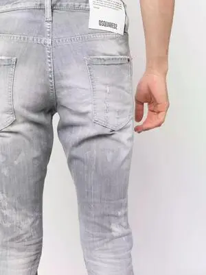 Dsquared2 Straight-leg Distressed Jeans