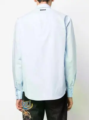 Roberto Cavalli Logo-plaque Cotton Shirt