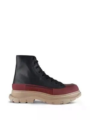 Alexander Mcqueen Lace Up Boots For Men