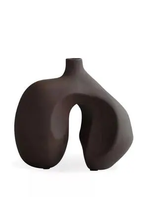 101 COPENHAGEN Extra Small Ni Sculptural Vase - Brown