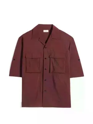 LEMAIRE Short Sleeve Utility Shirt In Washed Technical Cotton
