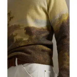 Ralph Lauren Hudson River Scene" Sweater