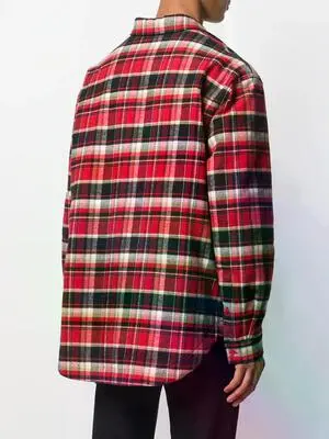 Balenciaga Checked Padded Shirt