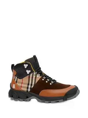 Burberry Arthur Lace-up Boots - Brown