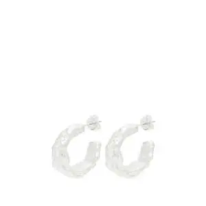SIMUERO Cabo Hoop Earrings - Silver