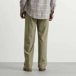 Auralee Tropical Wool Trousers - Light Khaki