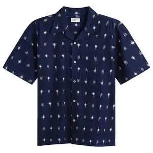 Universal Works Square Ikat Camp Shirt