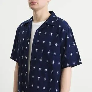 Universal Works Square Ikat Camp Shirt