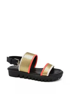 GIUSEPPE ZANOTTI Double Buckle Sandals