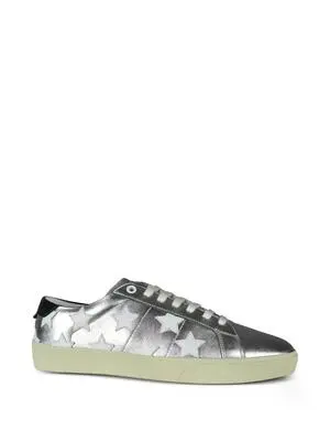 Saint Laurent Court Classic Sneakers - Silver