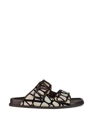 Valentino Garavani Logo Sandals For Men