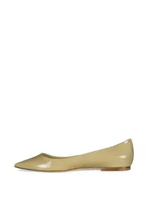 JIMMY CHOO Alina Pointed-toe Ballet Flats
