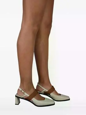 ANEST COLLECTIVE Textured Strap Slingback Sandals